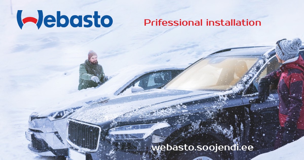 Webasto heater installation - Authorized installer in Estonia